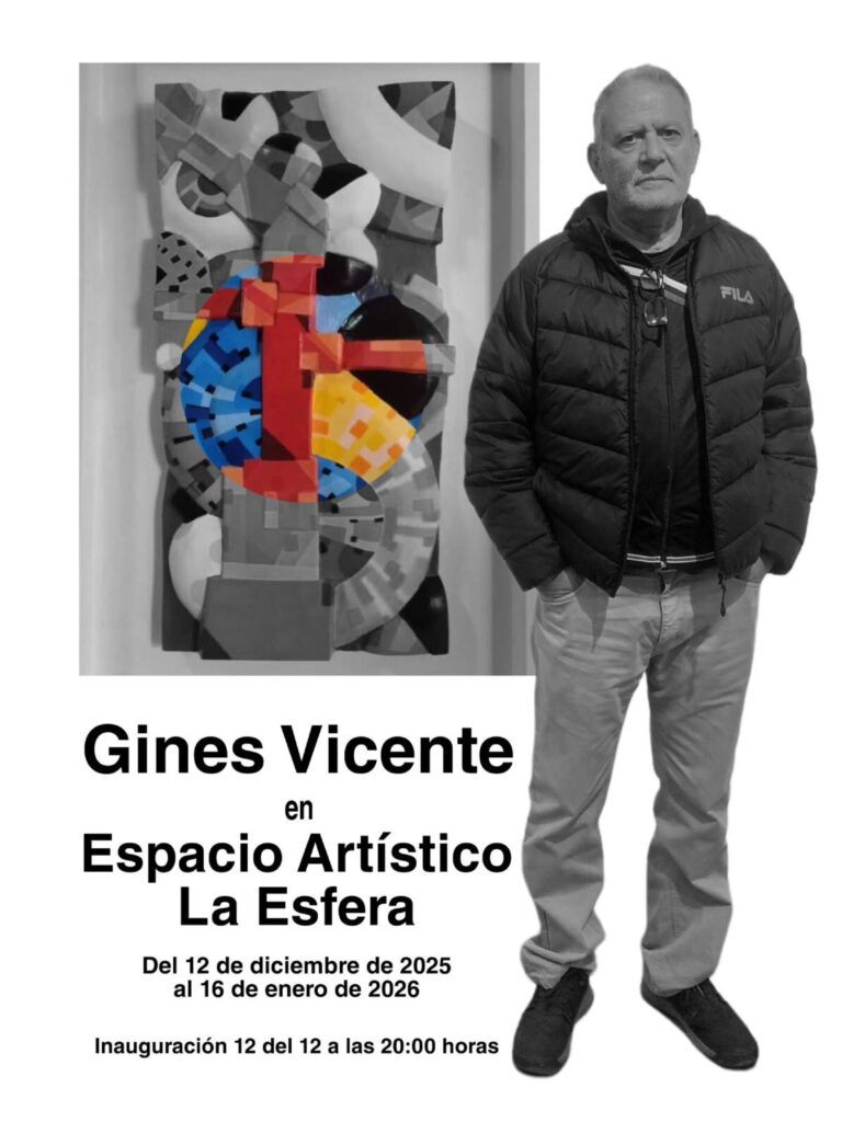 Ginés Vicente expone en la galería “La Esfera” de Monòver - Monòver.com